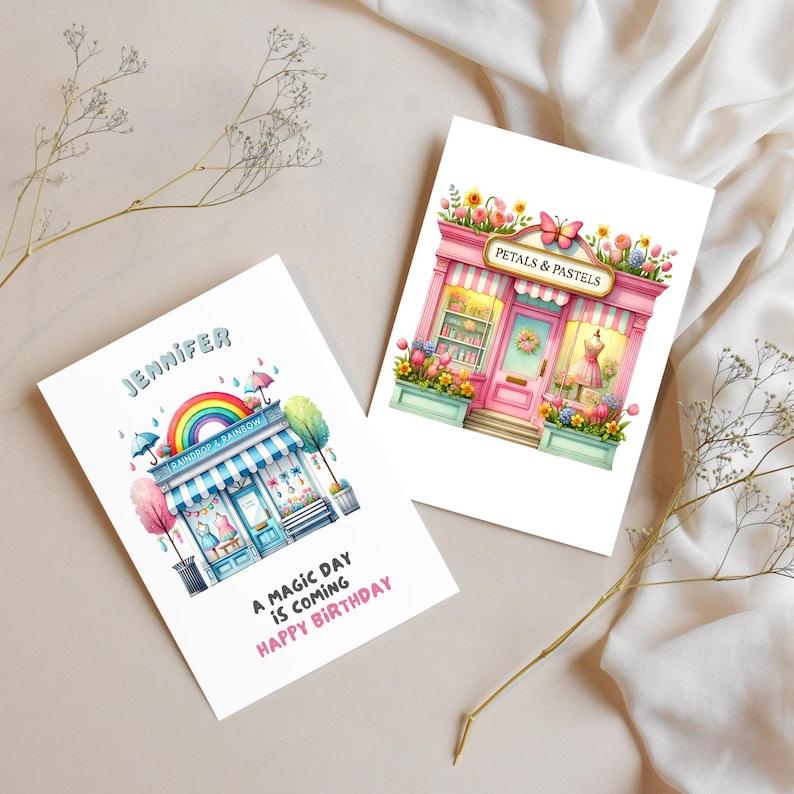 15 Whimsical Seasonal Store Clipart, Fantasy Bookshop PNG, Magical ...