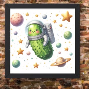 38 Quirky Pickle Cucumber Clipart Bundle | Funny Pickle Pngs ...