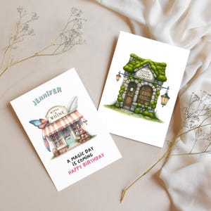 Fairy Shop Clipart Bundle, Fantasy Cottage Graphics (22 Pngs) - Etsy