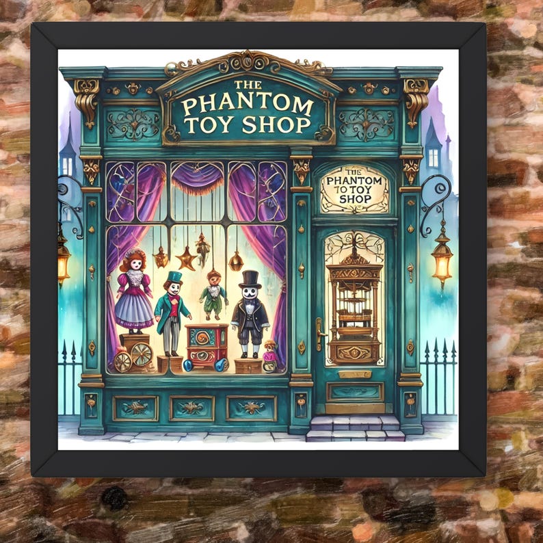 Gothic Shop Clipart, Mystical Storefront PNG, Apothecary Illustration ...