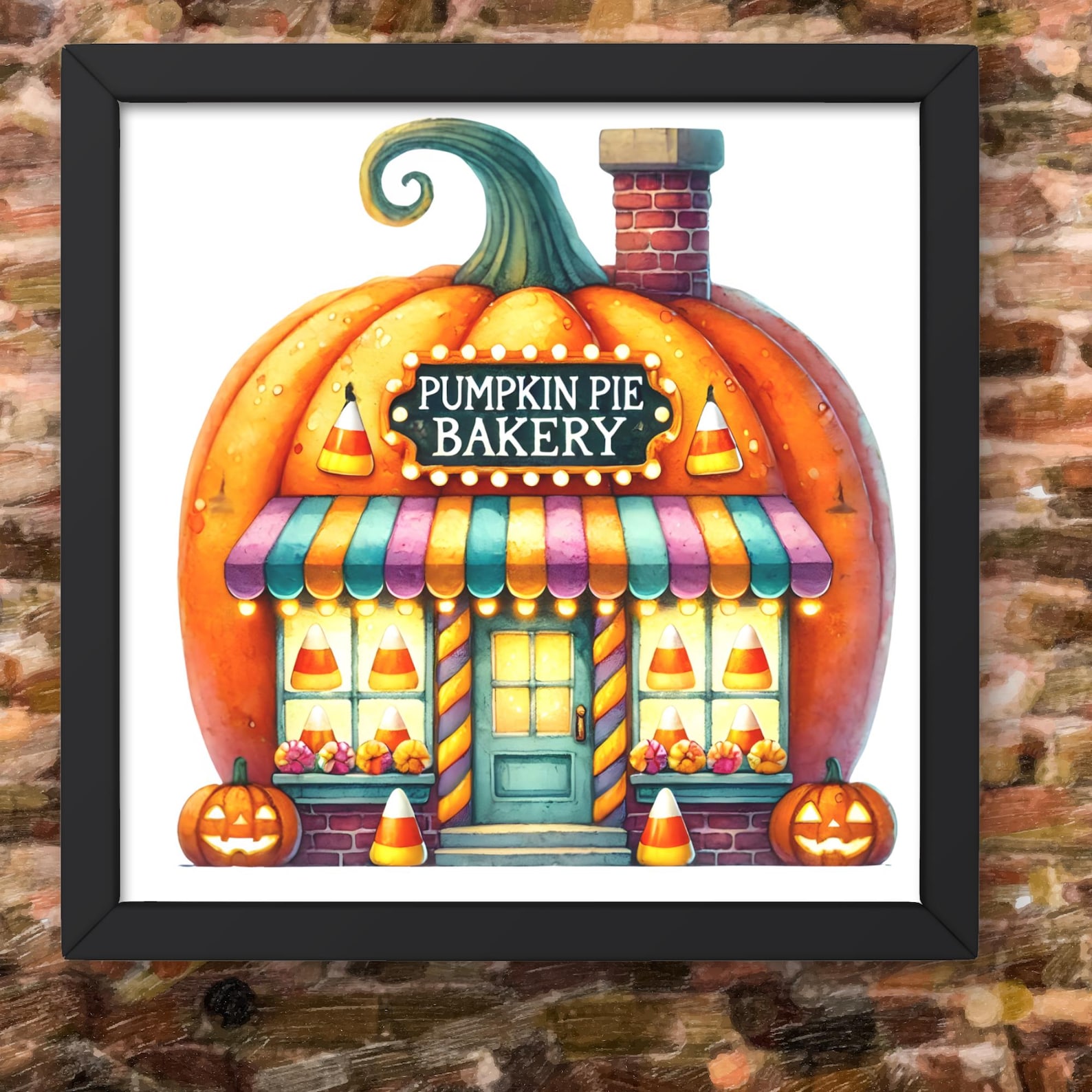Halloween Shop Clipart Bundle, Spooky Haunted Boutique PNG (commercial ...