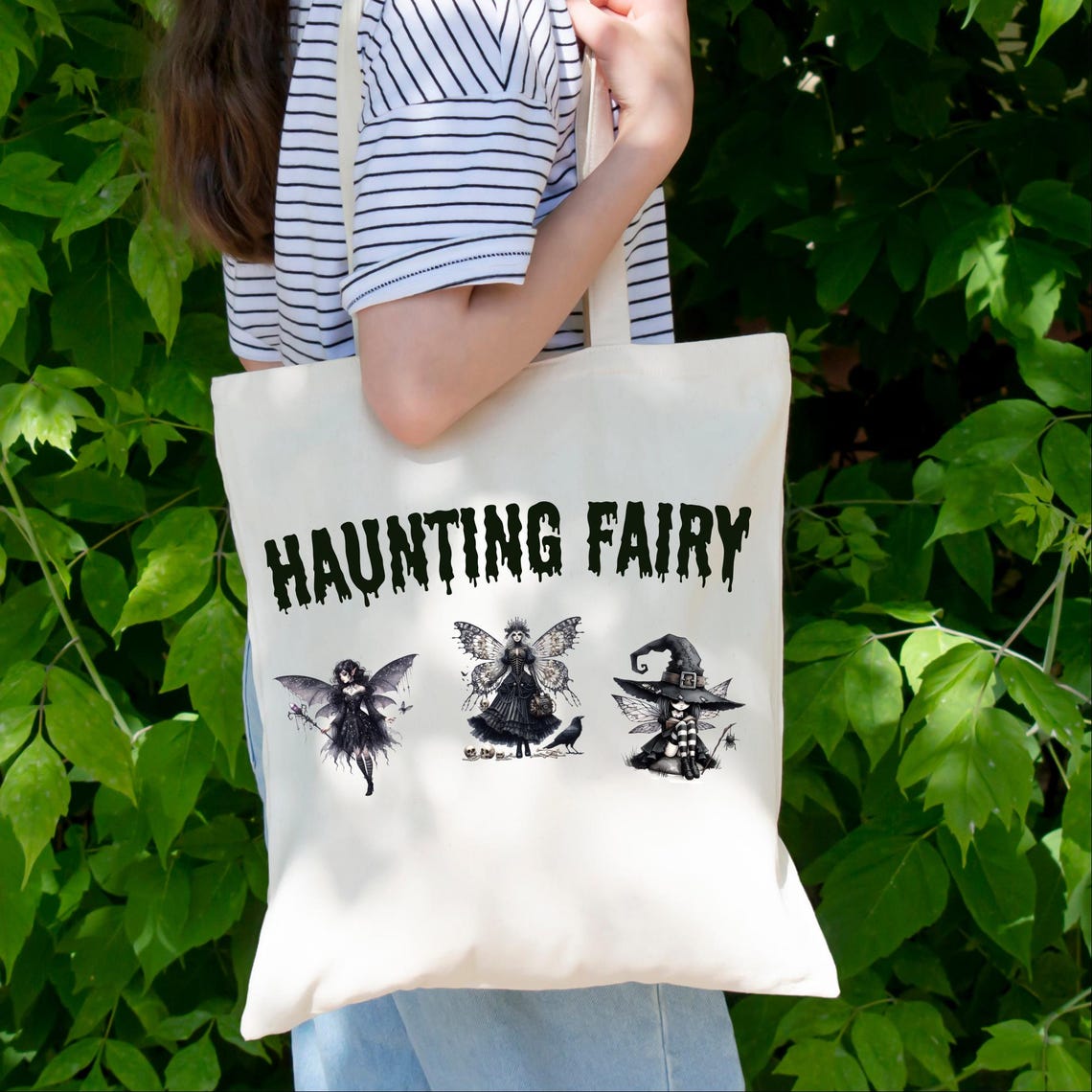 Haunting Fairy Clipart Bundle, Gothic Halloween PNG (digital Download ...
