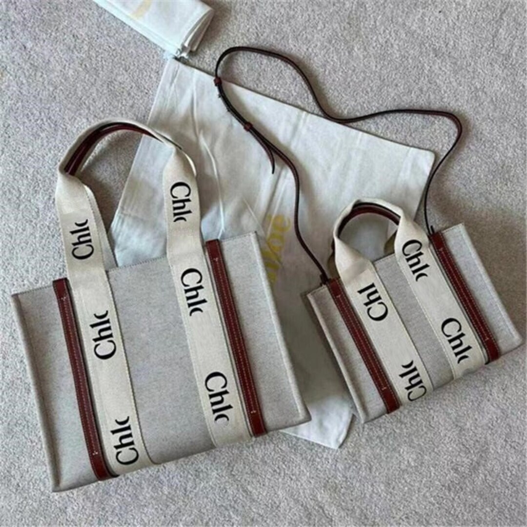 Woody Large Canvas Tote Sustainable Luxury Luxe Laptop Bag - Etsy