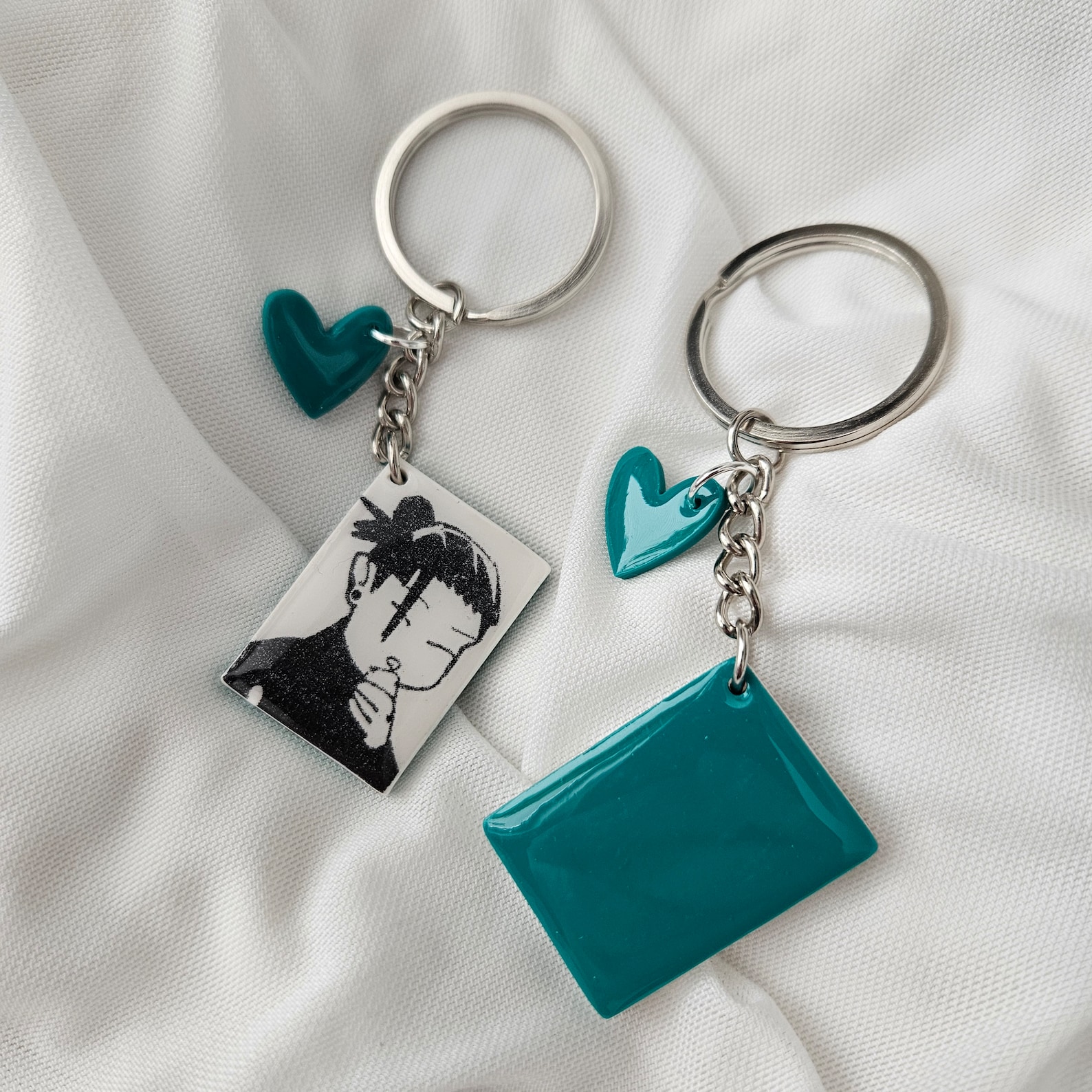 Gojo Satoru & Geto Suguru Keychain JJK Inspired Jewelry Polymer Clay ...