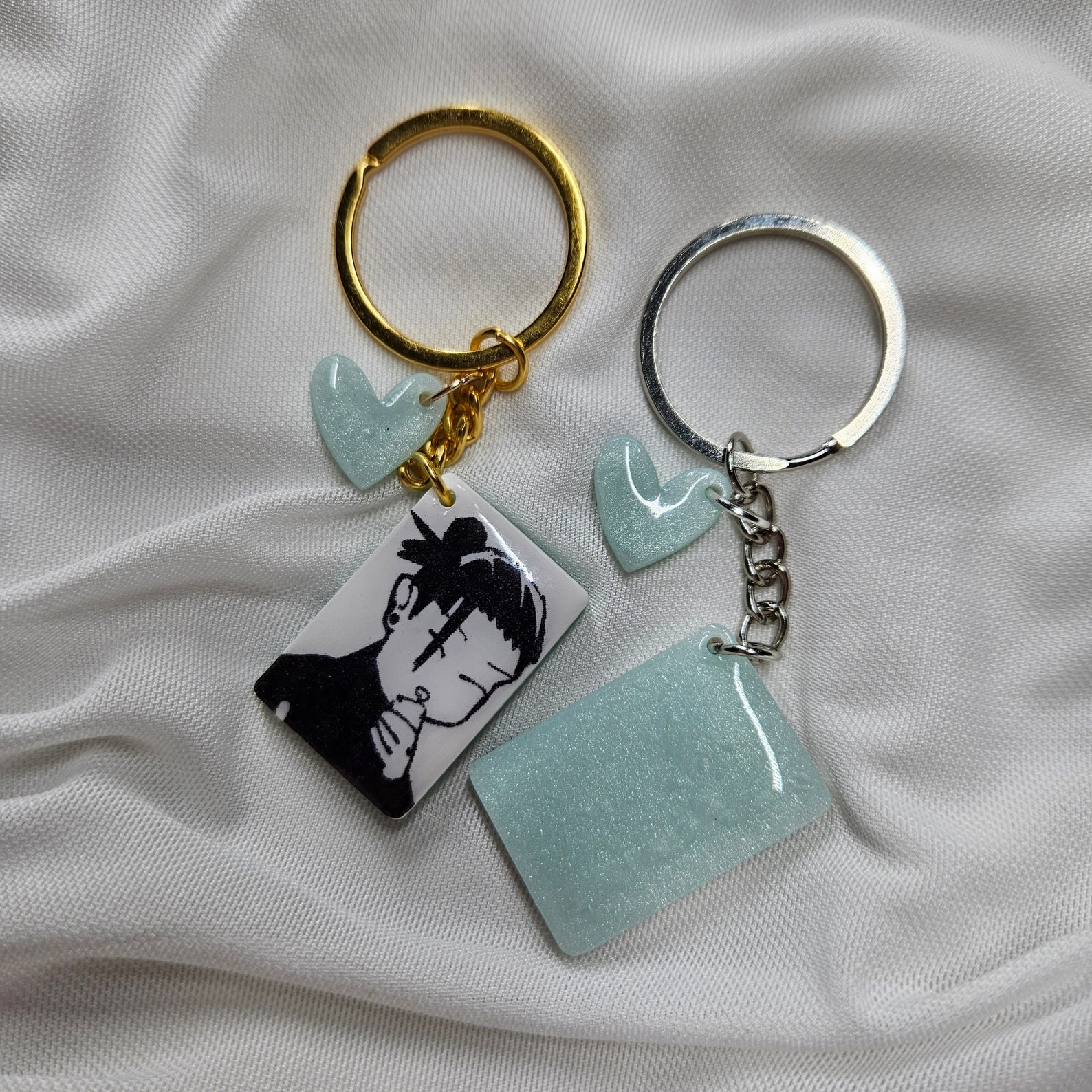 Gojo Satoru & Geto Suguru Keychain JJK Inspired Jewelry Polymer Clay ...