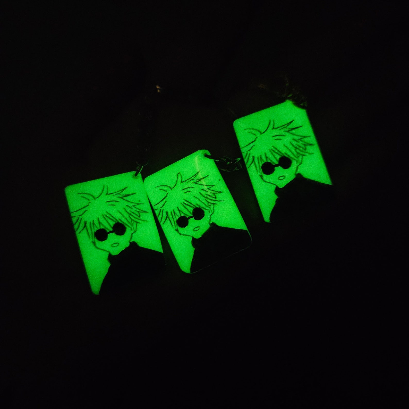 Gojo Satoru & Geto Suguru Keychain JJK Inspired Jewelry Polymer Clay ...