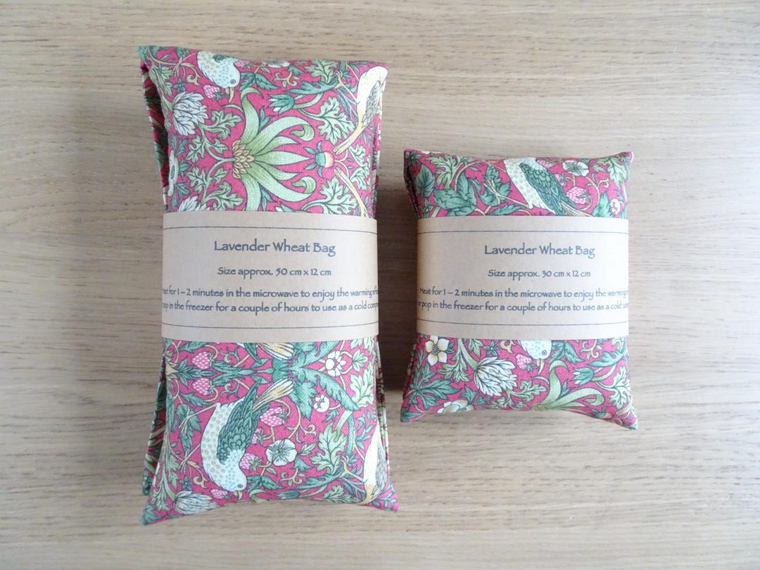 William Morris Lavender / Unscented Wheat Bag Heat Pack Microwave ...