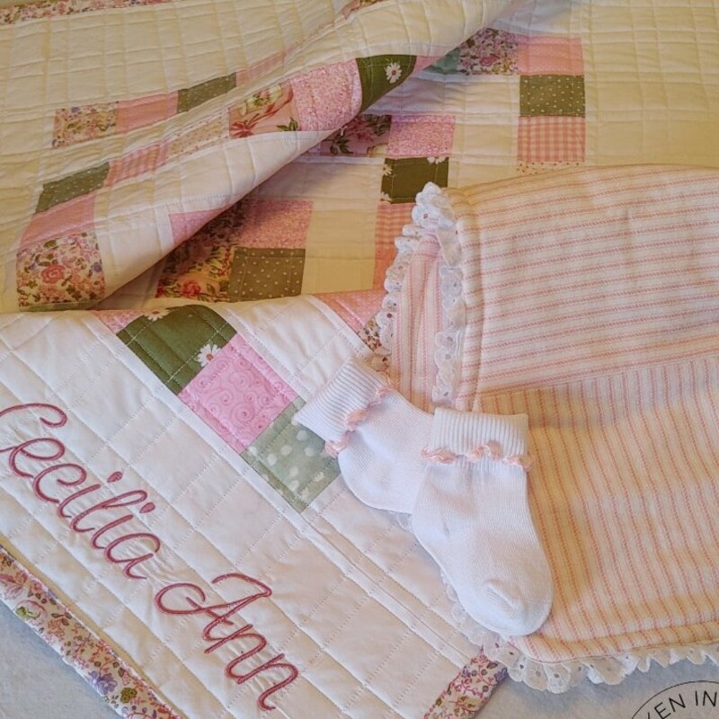Personalized Baby Quilts - Etsy
