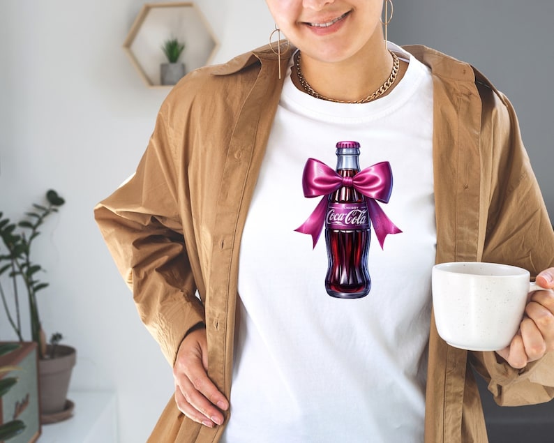 Cherry Coke With Pink Bow Png Instant Digital Download PNG ONLY Png ...