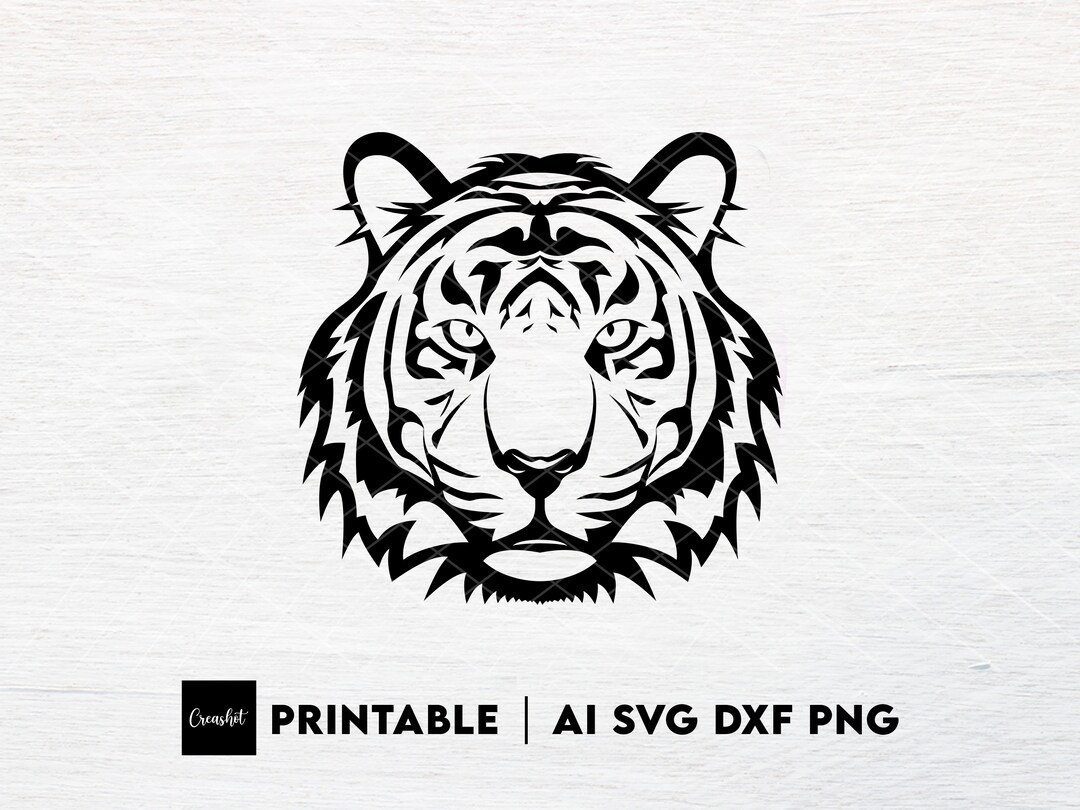 Tiger Head Svg Tigers Head SVG Tiger SVG T-shirt Svg Tiger - Etsy France