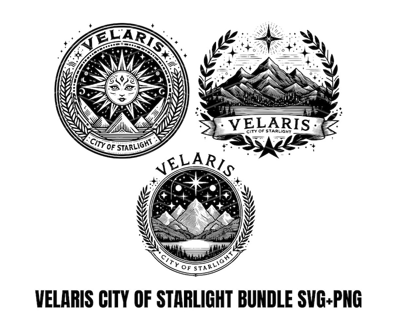 Velaris City of Starlight ACOTAR Svg Bundle, to the Stars City of ...
