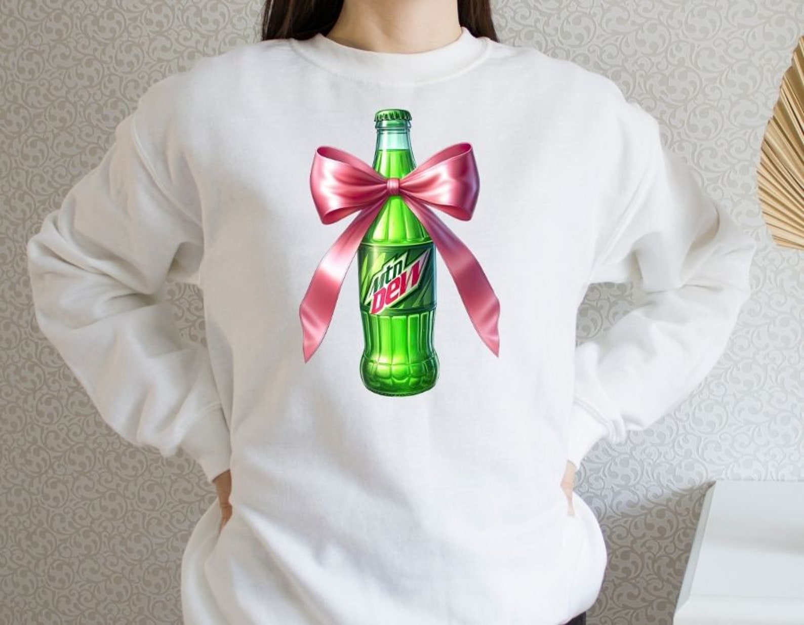 Mountain Dew With Pink Bow Png Instant Digital Download PNG ONLY Png ...