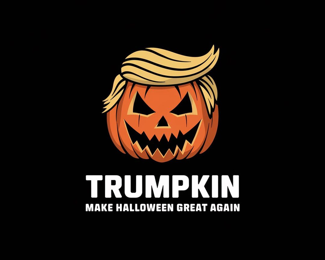 Trumpkin Svg, Pumpkin Svg, Trump 2024 Svg, Make America Great Again Svg ...