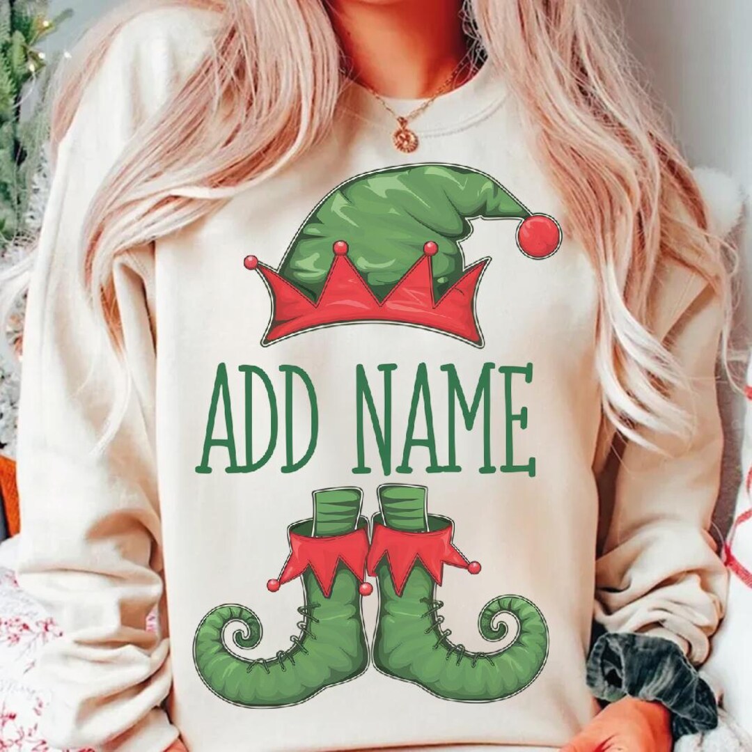 Christmas Png, Name Plate Png, Elf Png, Sublimation, DTF, PNG, Digital ...