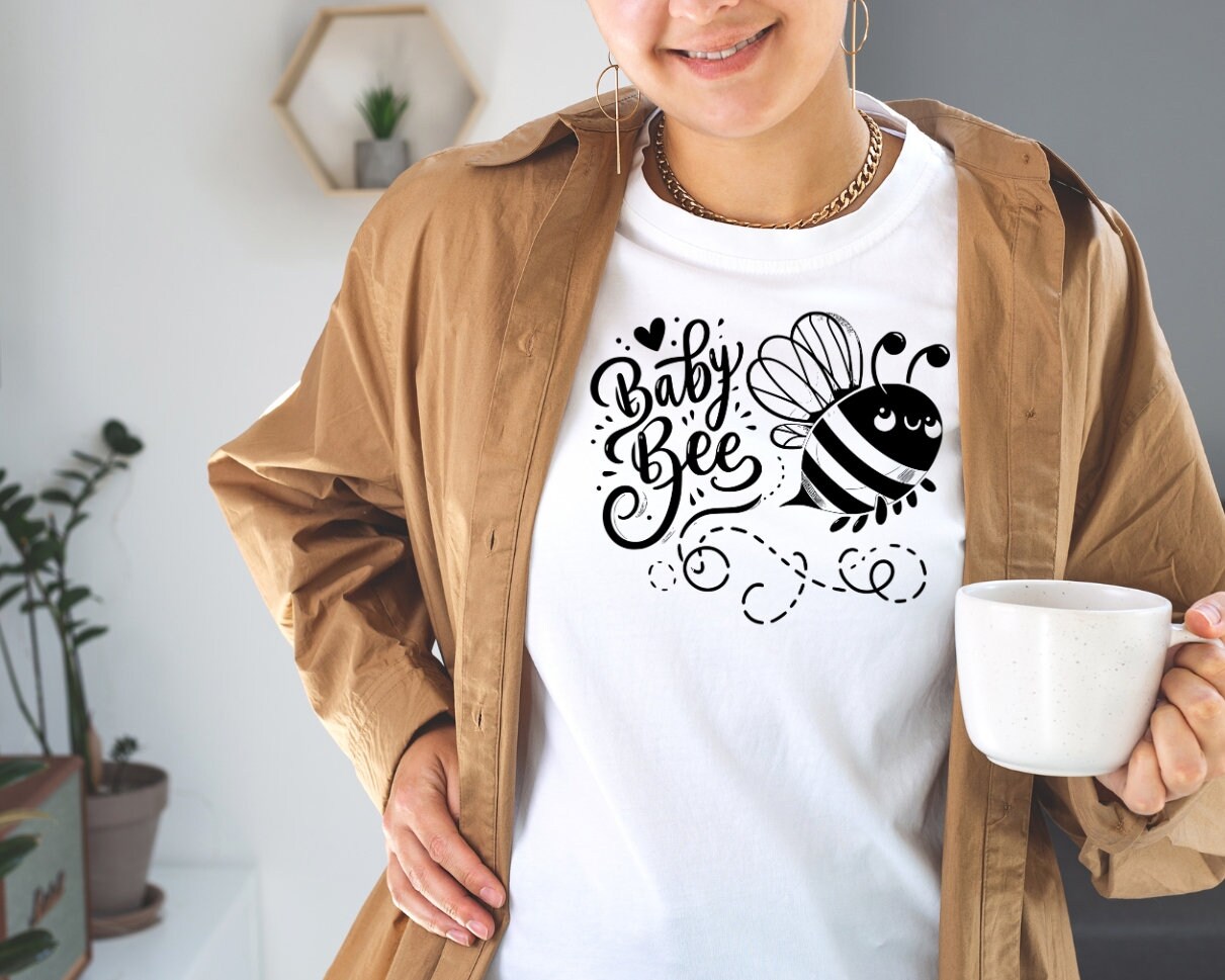 Baby Bee Svg, Baby Svg, Baby Png, Baby Announcement, New Baby, Baby ...