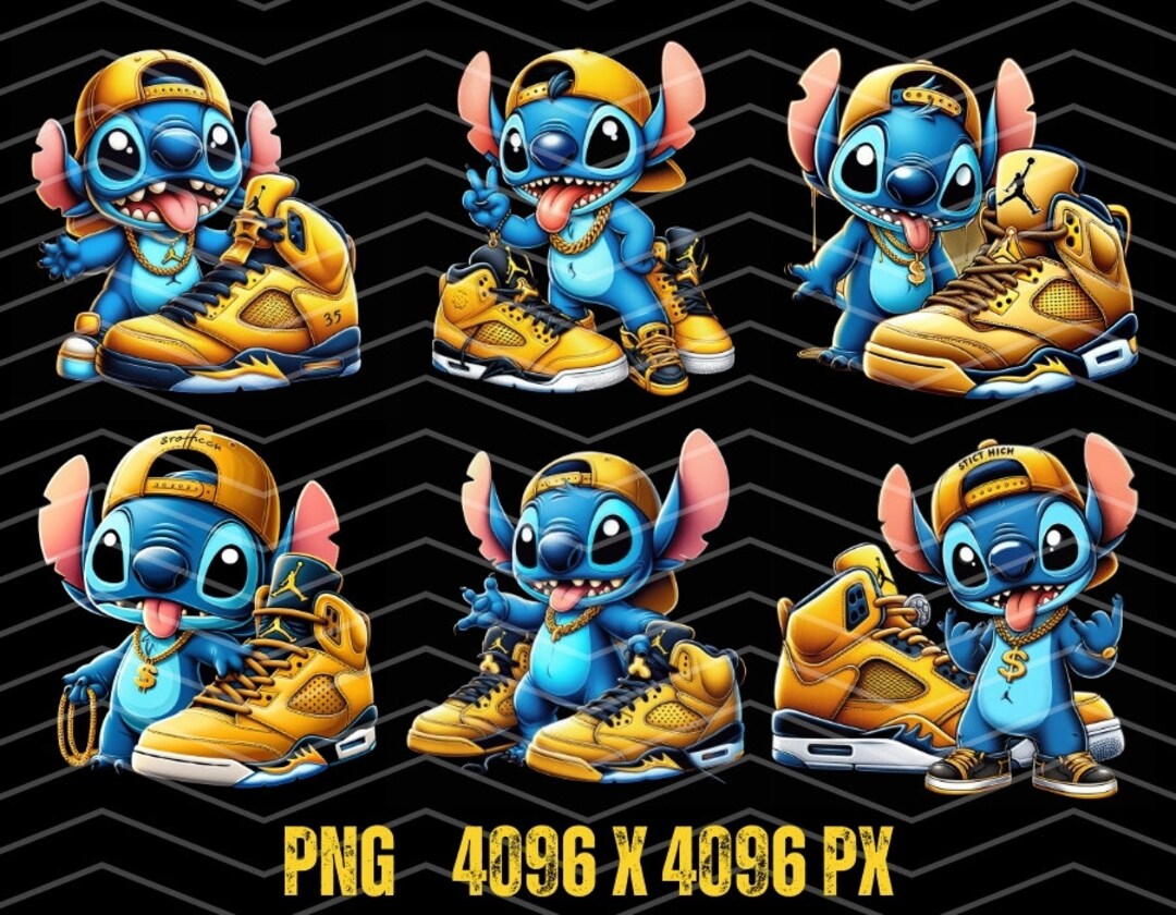 Gangster Blue Monster Bundle Urban Trap Designs Sublimation Instant Digital Download Fantasy Fan ...