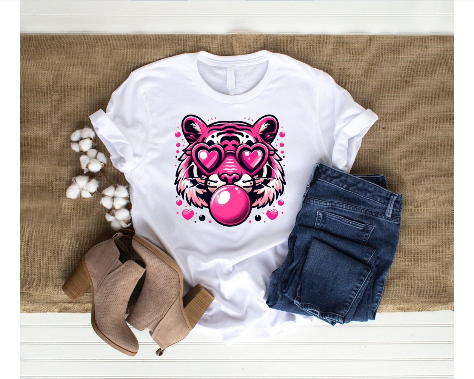 Tiger Blowing Bubble Png Tiger PNG Tigers Mascot Preppy PNG Preppy ...