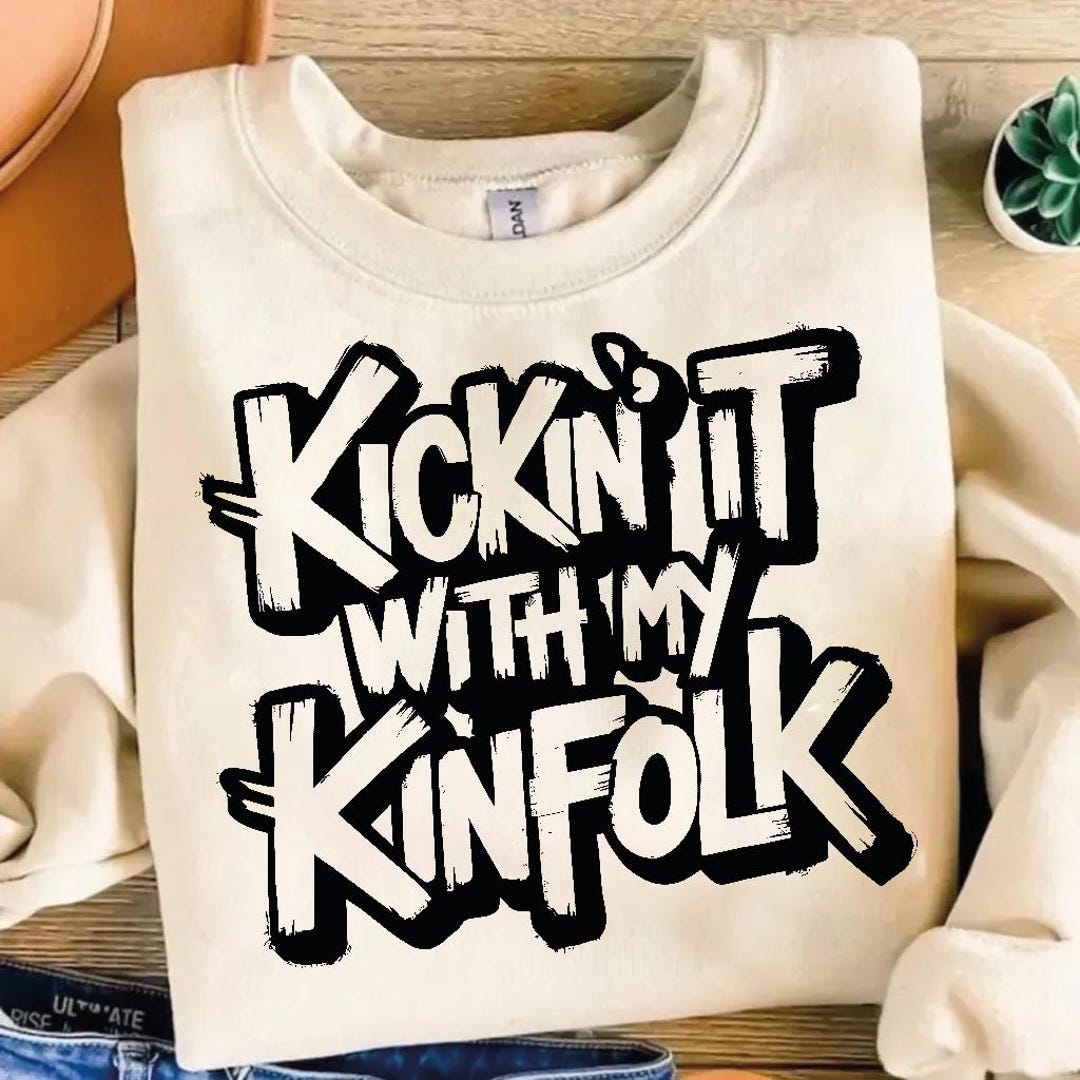 Family Reunion Svg, Kickin It With My Kinfolk Svg, Reunion Svg, Family ...