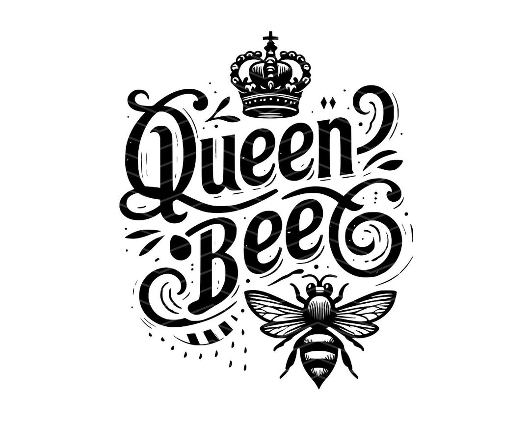 Queen Bee SVG, Queen Bee Png, Woman Boss SVG, Cricut SVG Files, Svg Cut ...