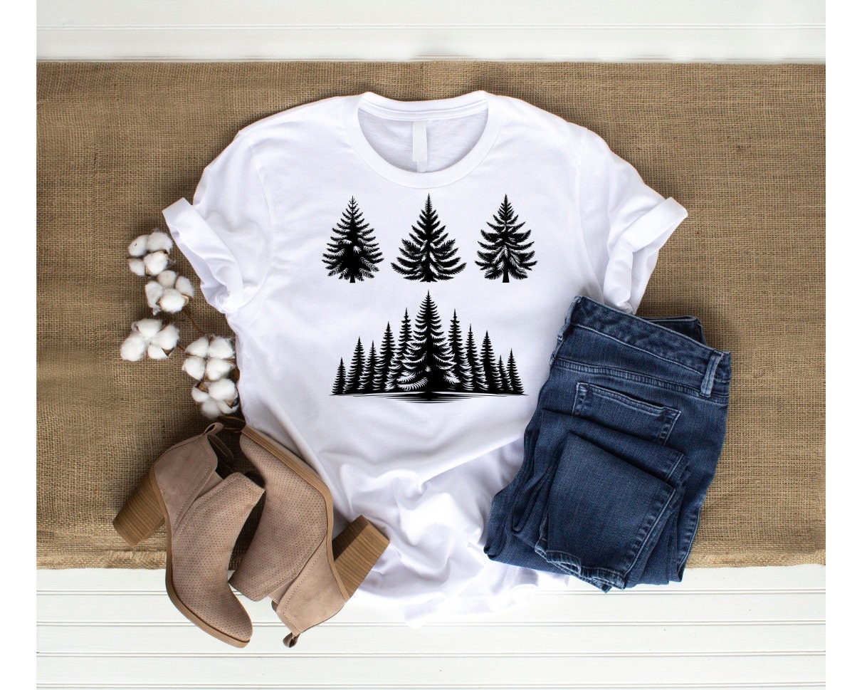 44 Mountain Forest SVG Bundle, Forest Tree Svg, Forest Svg, Palm Tree ...