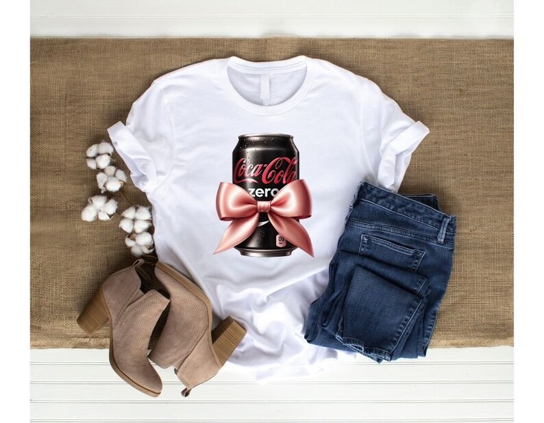 Coke Zero Can With Pink Bow Png Instant Digital Download PNG ONLY Png ...