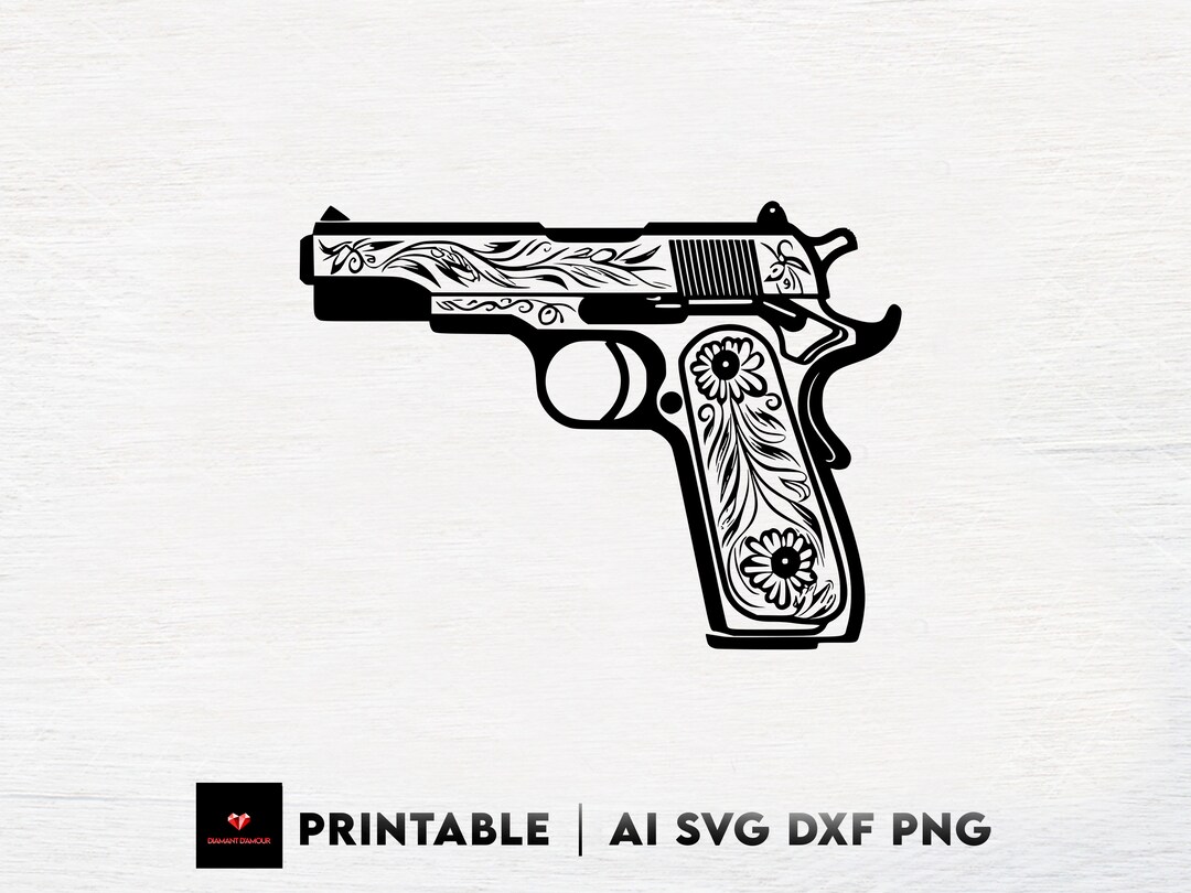 Colt 1911 Svg Colt 1911 Png Colt 1911 Clipart Colt 1911 for - Etsy