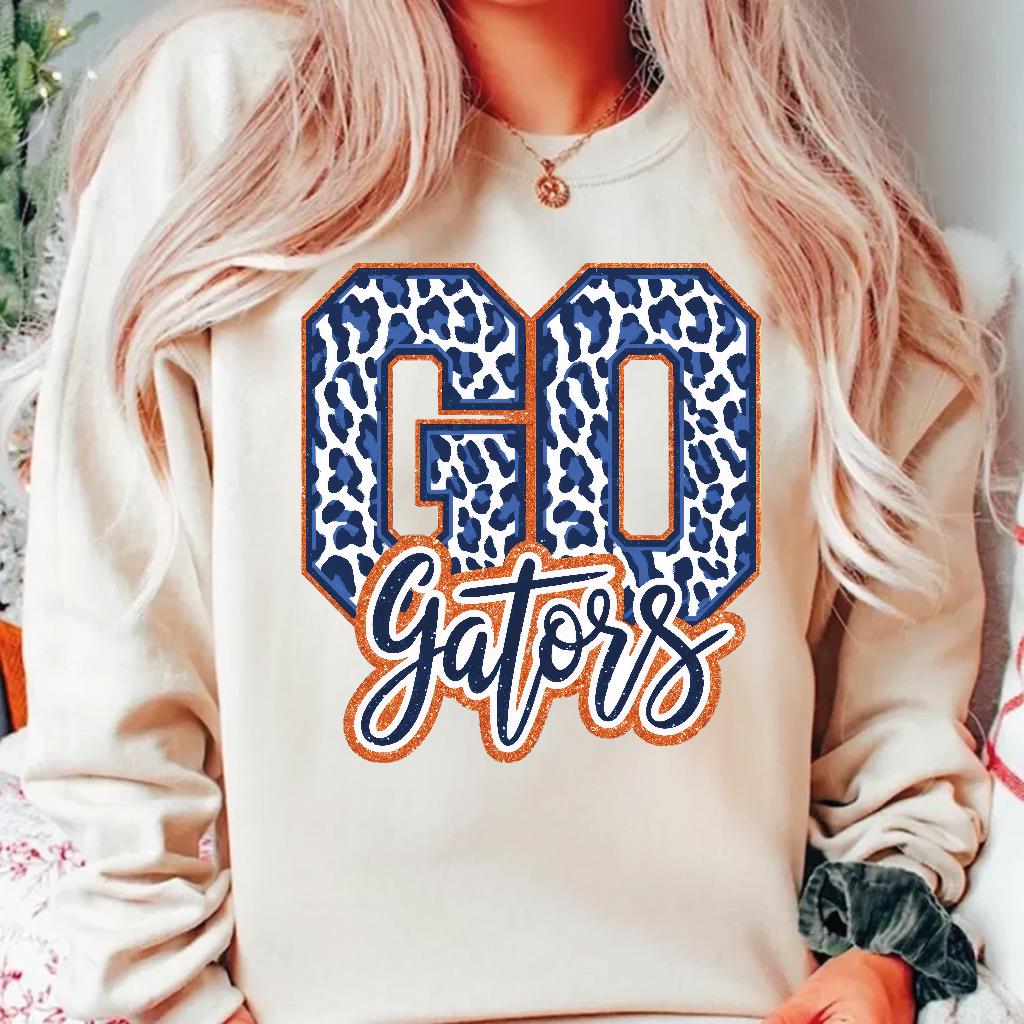 GO Gators Leopard PNG, Glitter Circle PNG, Gators Football Png, Cheetah ...