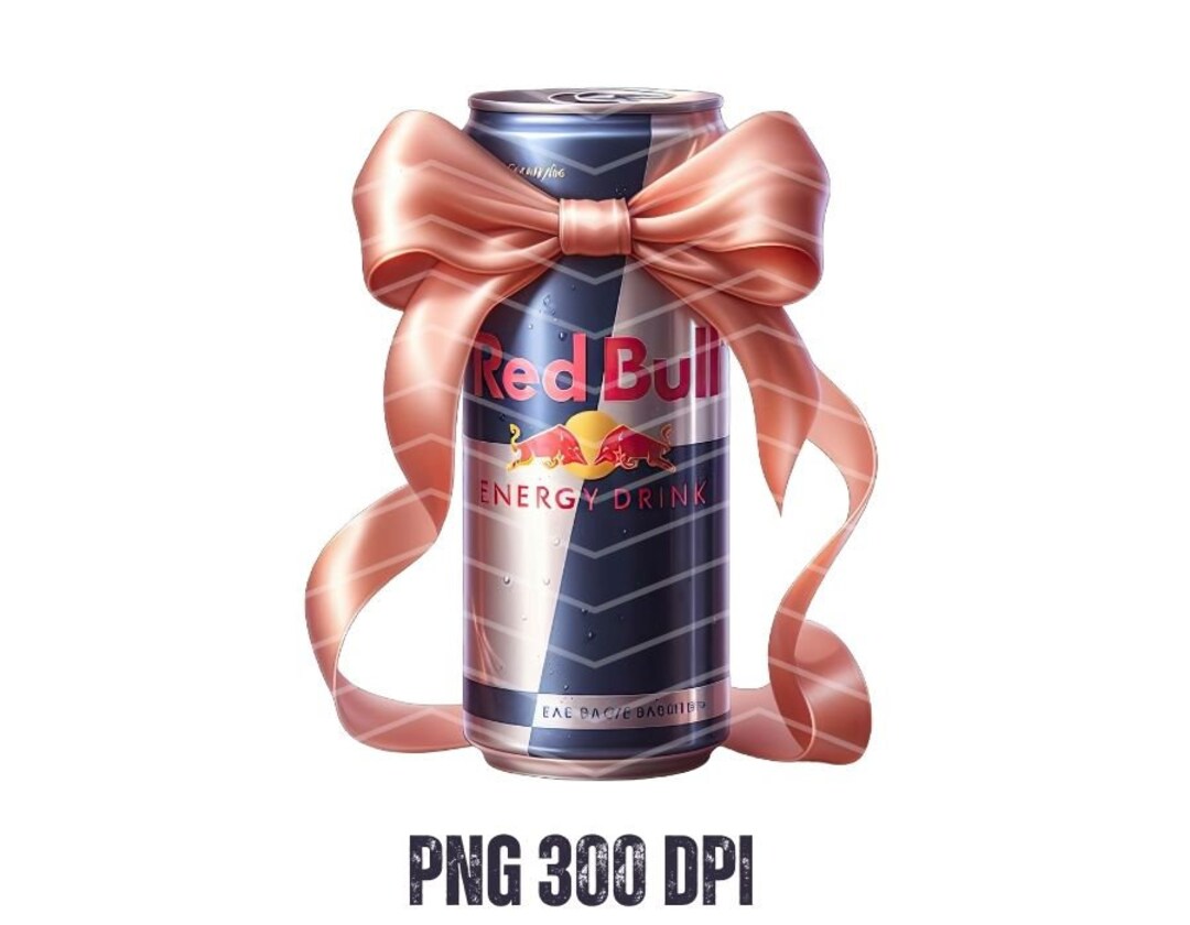 Red Bull With Pink Bow Png Instant Digital Download PNG ONLY Png File ...