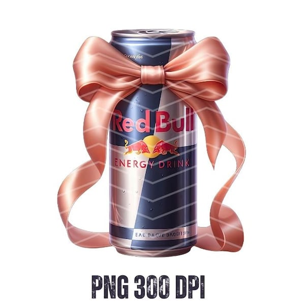 Pink Red Bull Png - Etsy