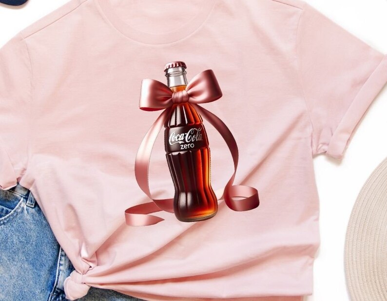 Coke Zero With Pink Bow Png Instant Digital Download PNG ONLY Png File ...