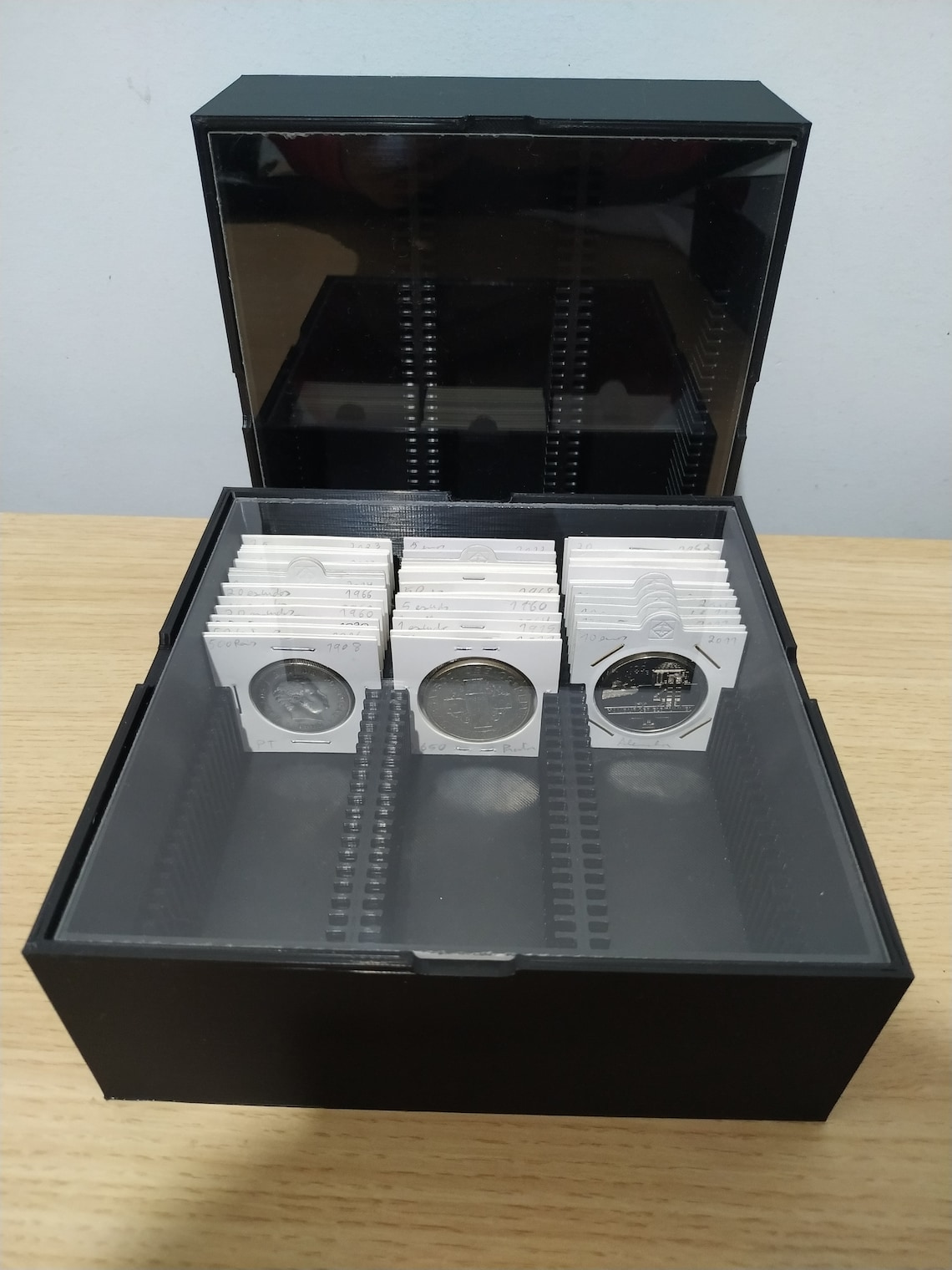 Box for Coin Collection in Flips - Etsy
