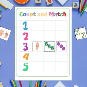 Montessori Printable | Busy Binder | Homeschool Resource | Number ...