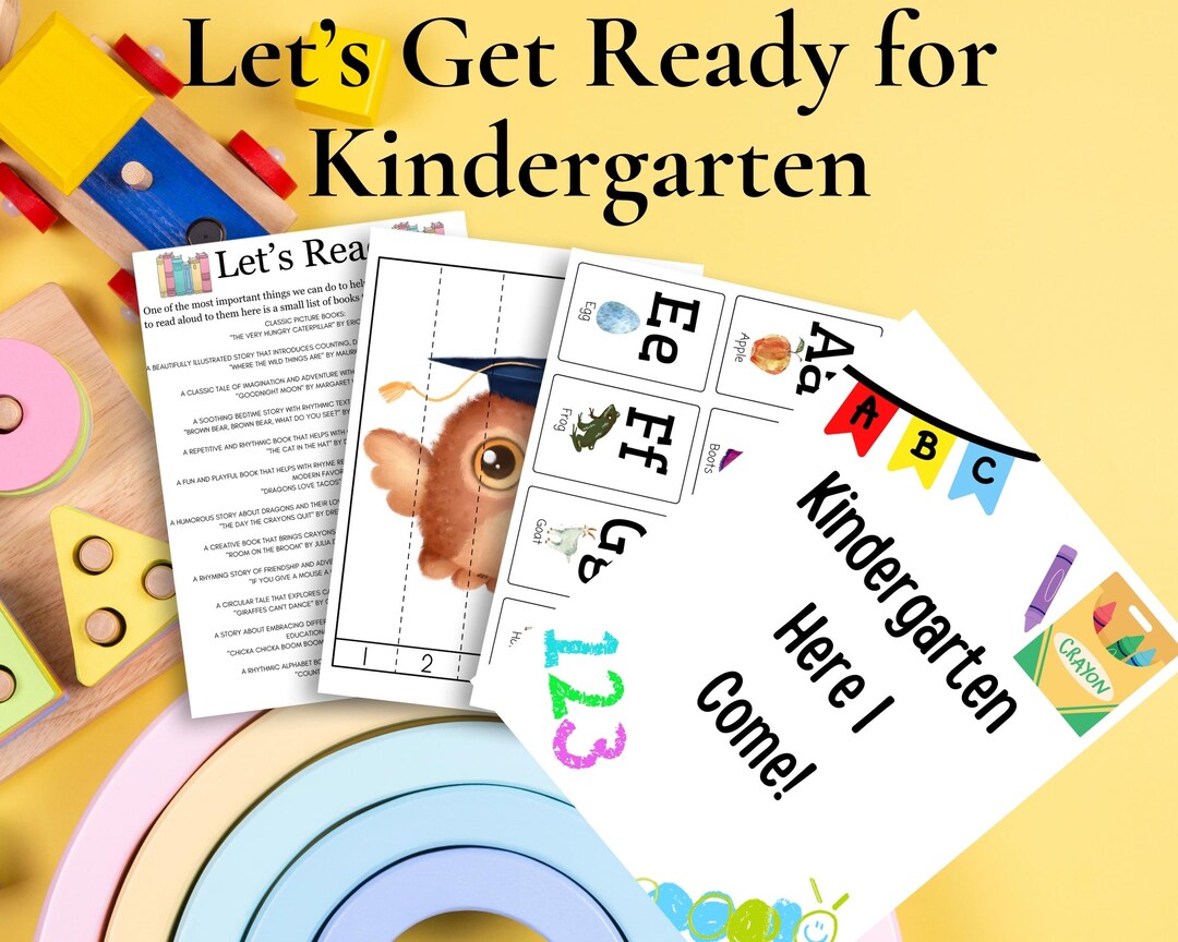 Kindergarten Busy Binder: Homeschool Activity Pack (digital Download ...