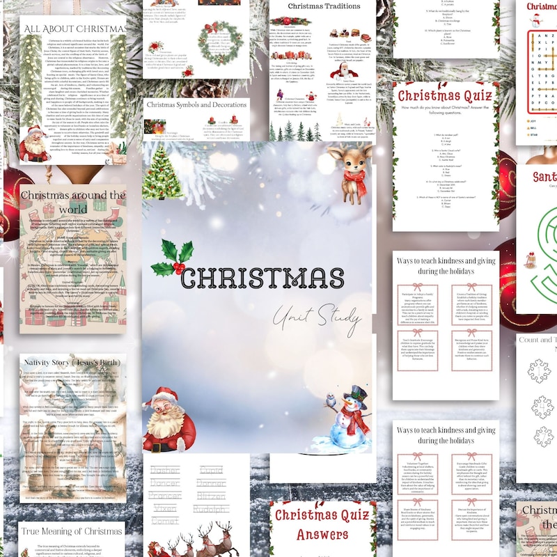 Unit Study Homeschool - Etsy