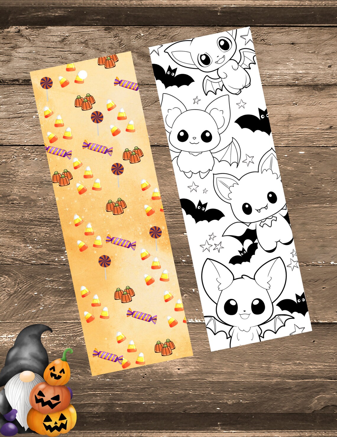 Cute Halloween Bookmarks, Spooky Designs (digital Download) - Etsy