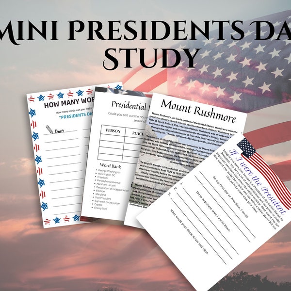 Presidents Day - Etsy