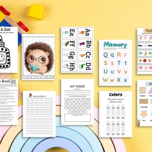 Kindergarten Busy Binder: Homeschool Activity Pack (digital Download ...