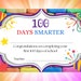 100th Day of School Certificate | Printable | Preschool | INSTANT ...