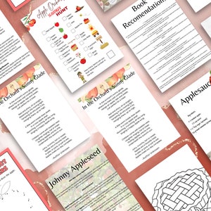 Apple Unit Study Bundle, Digital Download - Etsy