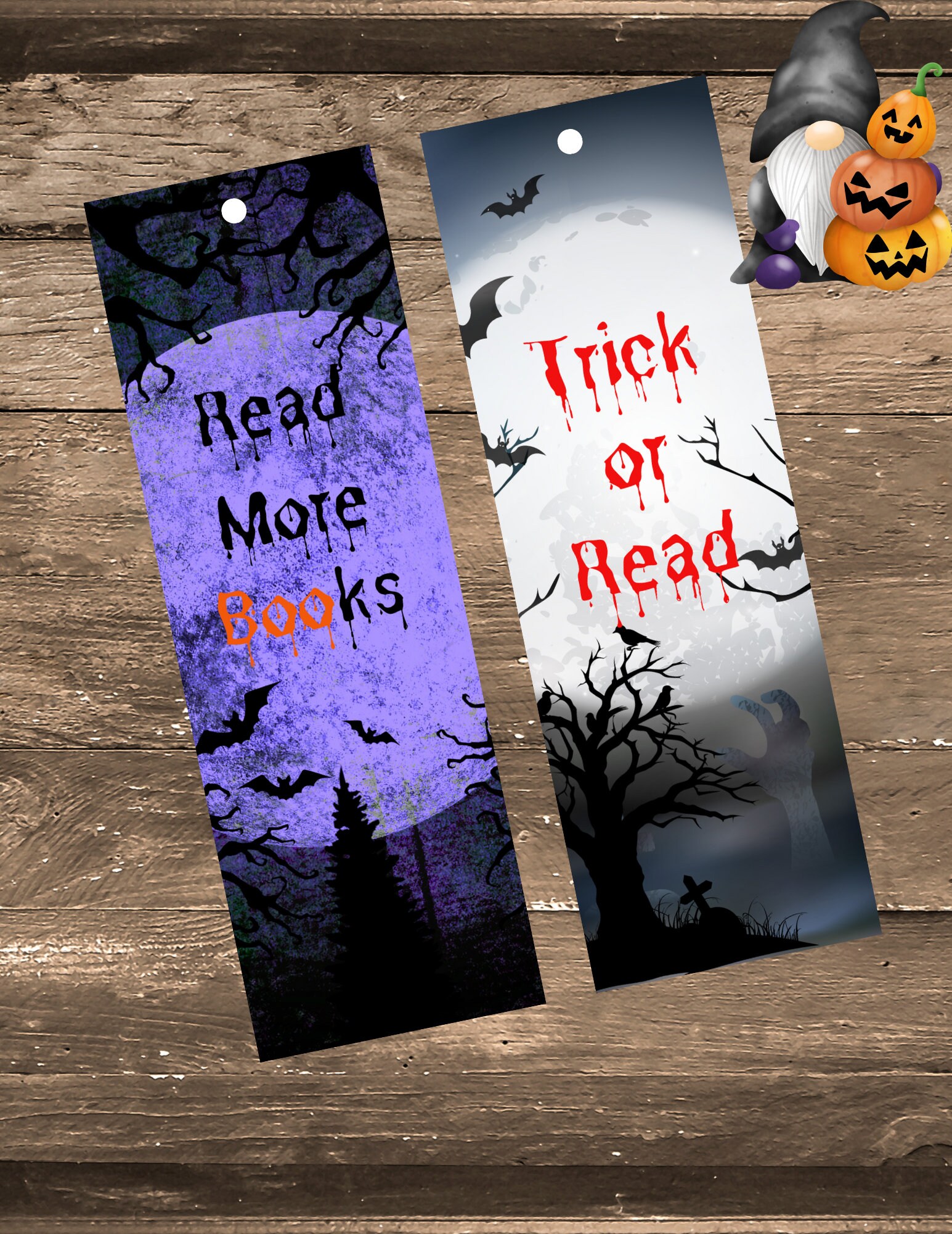 Cute Halloween Bookmarks DIGITAL DOWNLOAD - Etsy