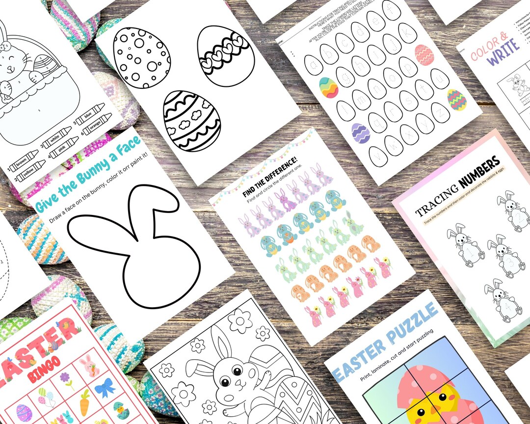 Preschool Easter Activity |easter Learning Activities | Printable ...