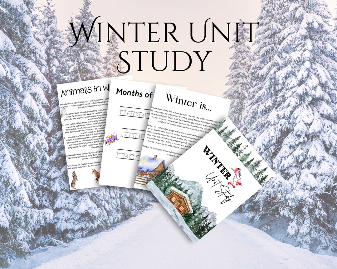 Winter Unit Study | Morning Basket | Charlotte Mason | Homeschool ...