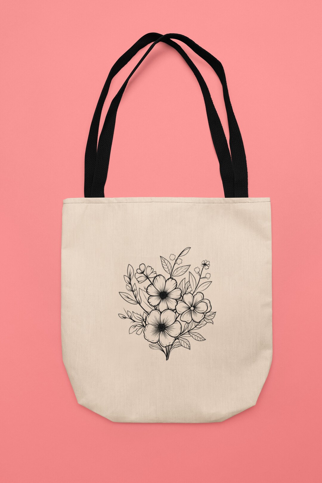 D Tote Bag Bag Simplified Simplistic Minimalistic - Etsy