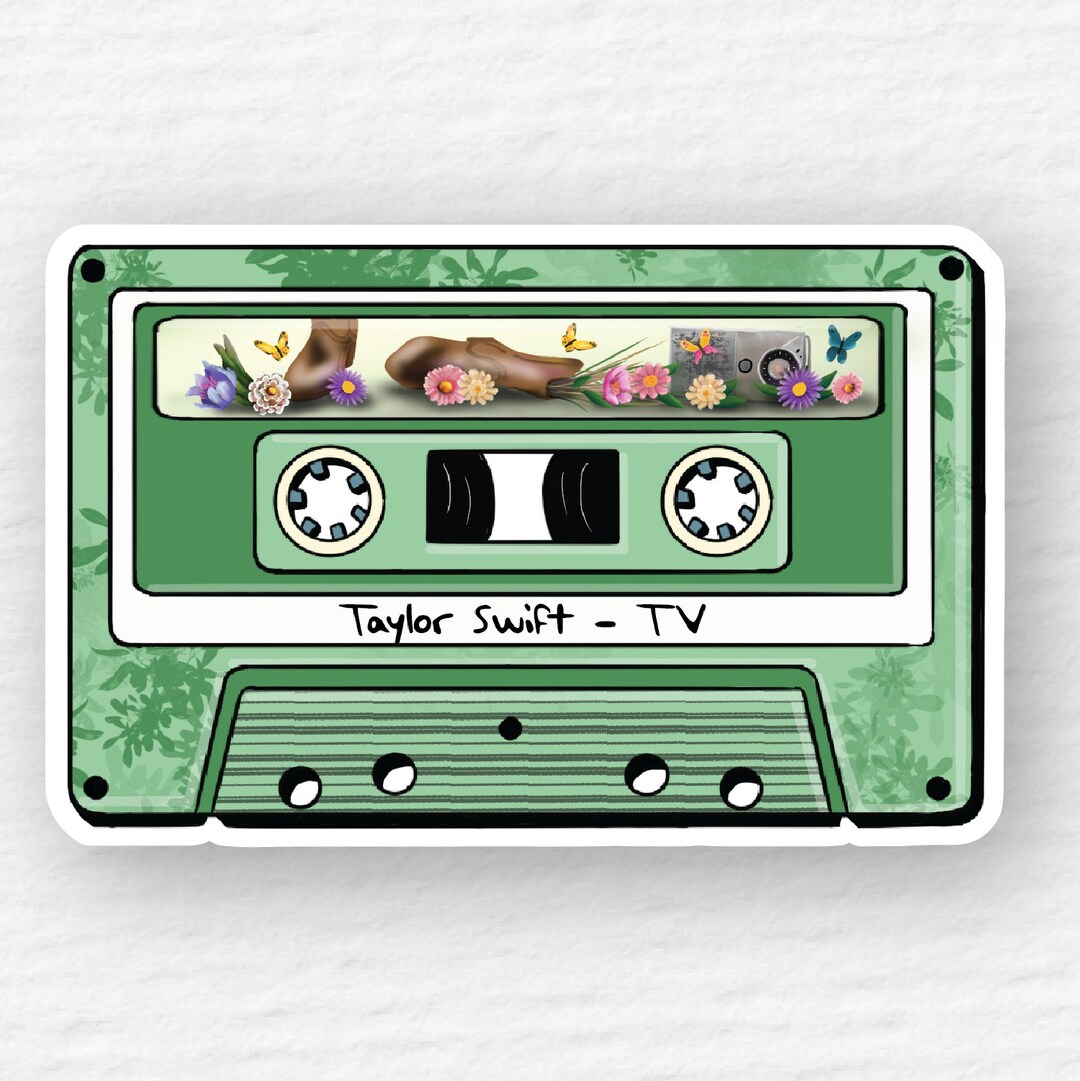 Taylor Swift Debut Retro Sticker / Cassette / Vinyl Sticker ...
