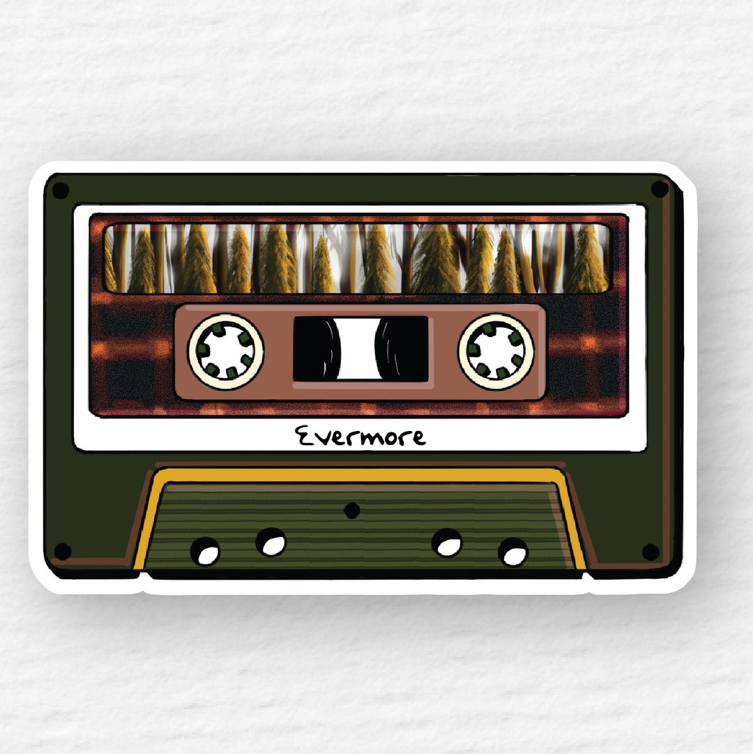 Taylor Swift Fearless Retro Sticker / Cassette / Vinyl Sticker ...