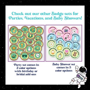 Personalized Bridal Merit Badge Stickers / Party Favors / Camping ...