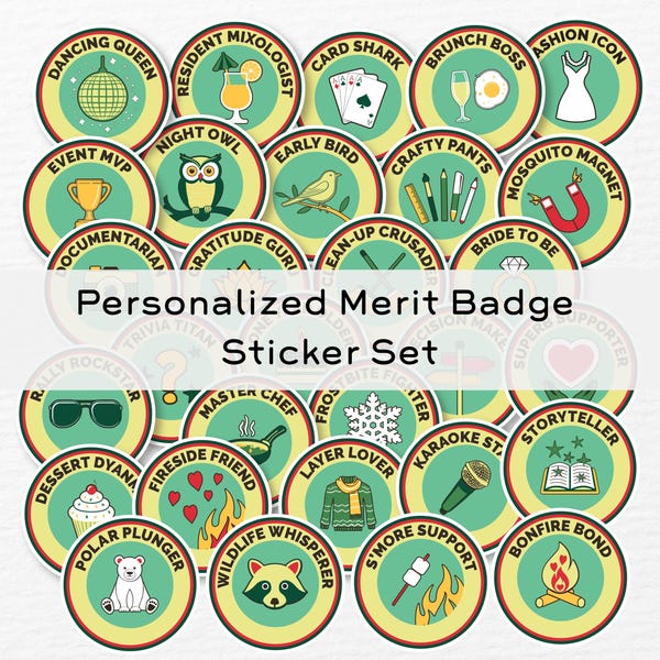 Merit Badge - Etsy