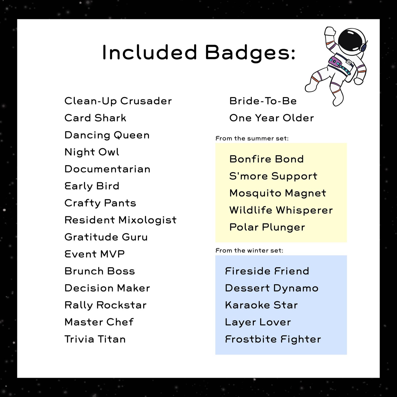 Personalized Merit Badge Stickers: Camping & Vacation Badges (digital ...