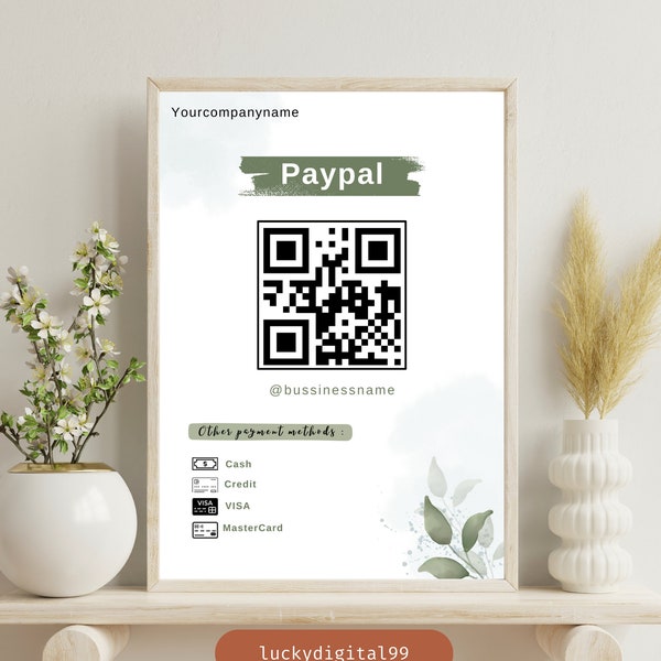 Cashapp and Venmo Payment Sign - Etsy