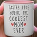 Personalized Mug for the Coolest Mom Ever, Birthday Present for Mother ...